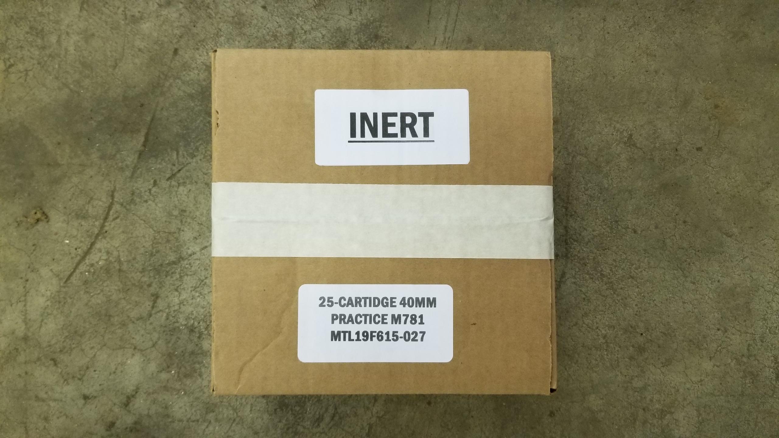 WTS: 40mm M781 Orange Chalk Practice Rounds $300-$350/box - NFA Market ...