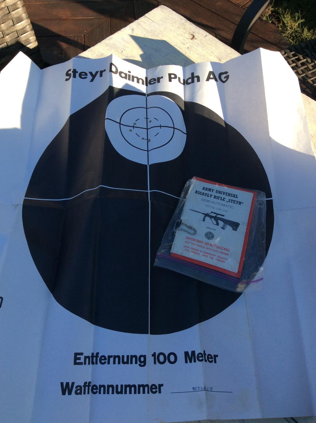 WTS: Steyr AUG A1 Full Auto $25000 - NFA Market Board - Sturmgewehr.com ...