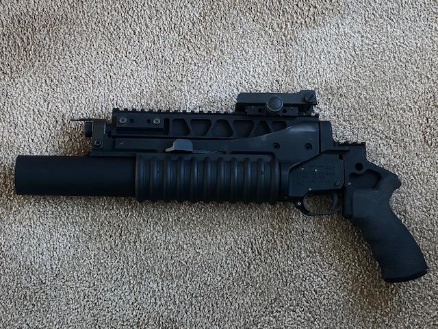 WTS: LMT M203 Grenade Launcher 40mm w/stand alone pistol stock, PICS ...