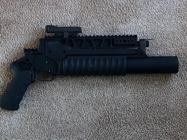 WTS: LMT M203 Grenade Launcher 40mm w/stand alone pistol stock, PICS ...