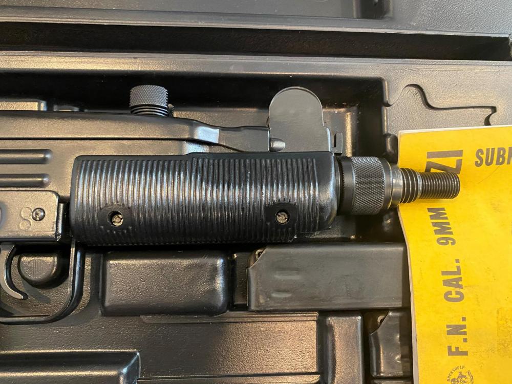 TRANSFERABLE UZI MODEL B MACHINE GUN WITH SWD SUPPRESSOR - NFA Market ...