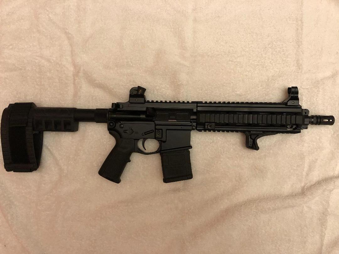 HK416 Complete 10.4" Barrel Upper Receive Assembly with many HK416 ...