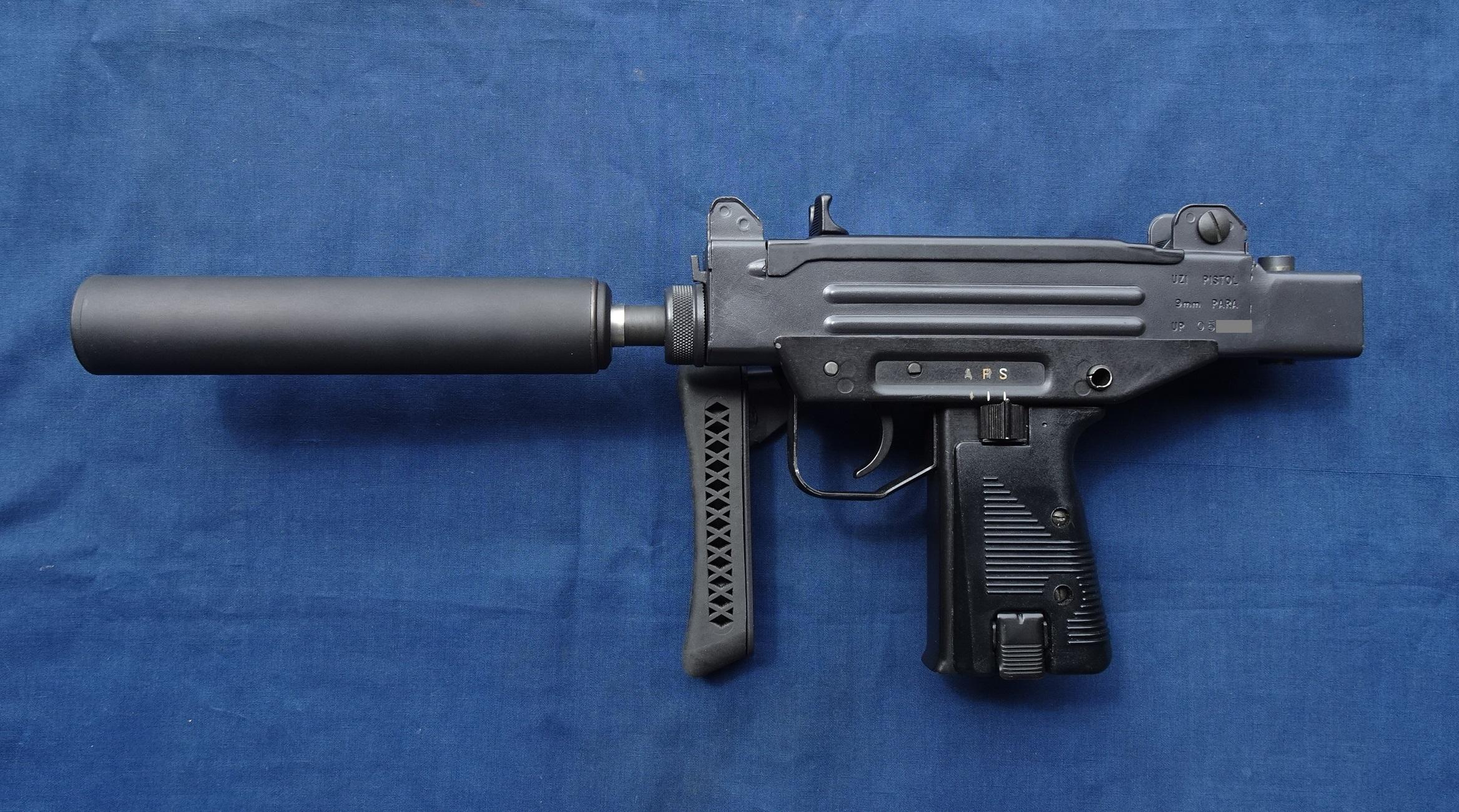Mini Uzi With Silencer