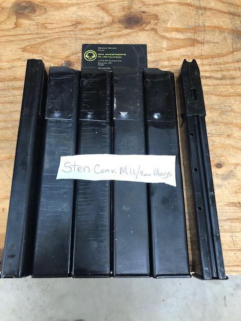 WTS: (6) STEN mags for Mac 11/9 Conv. guns $55 - Parts and Accessories ...
