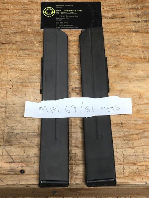WTS: 2 Steyr MPi 69/81 Magazines - New $65 - Parts and Accessories ...