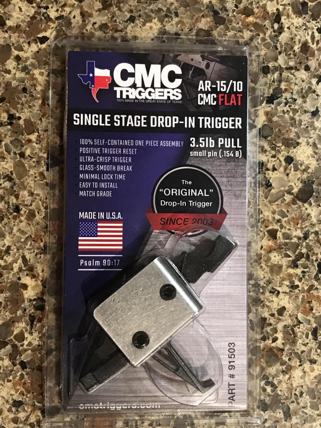WTS: Used CMC 3.5lb Single Stage Trigger Flat Bow $75 - Parts and ...
