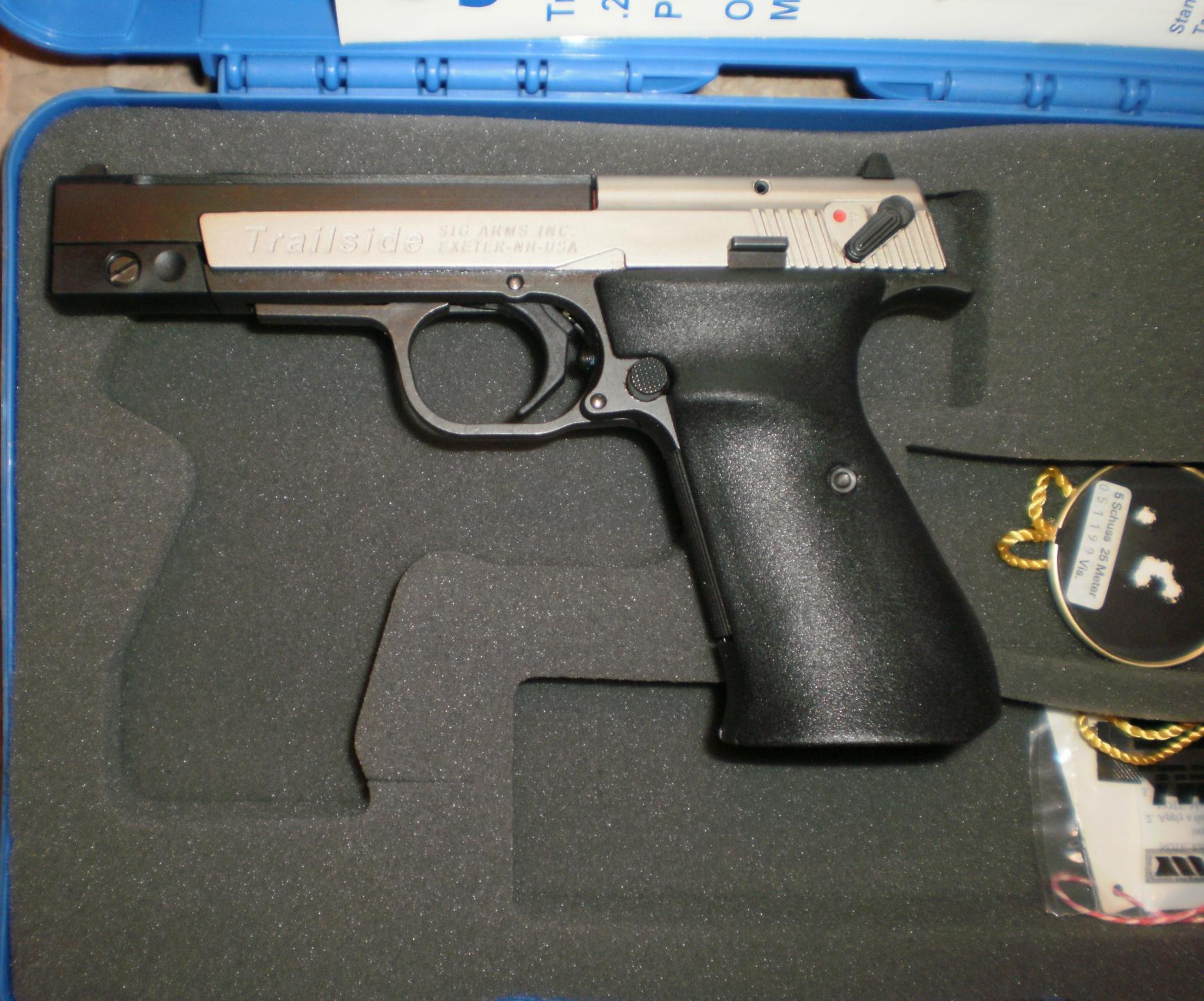 WTS LNIB Sig/Hammerli Trailside 22lr 4.5" barrel $600 delivered - Semi ...