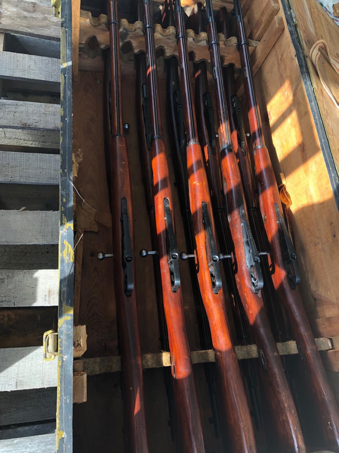 WTS: Crate of 10 Mosin Nagants $2500 - Collectors Market Board ...