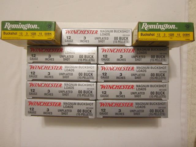 WTS: FACTORY ORIGINAL WINCHESTER & REMINGTON MAGNUM BUCKSHOT LOADS 12 ...