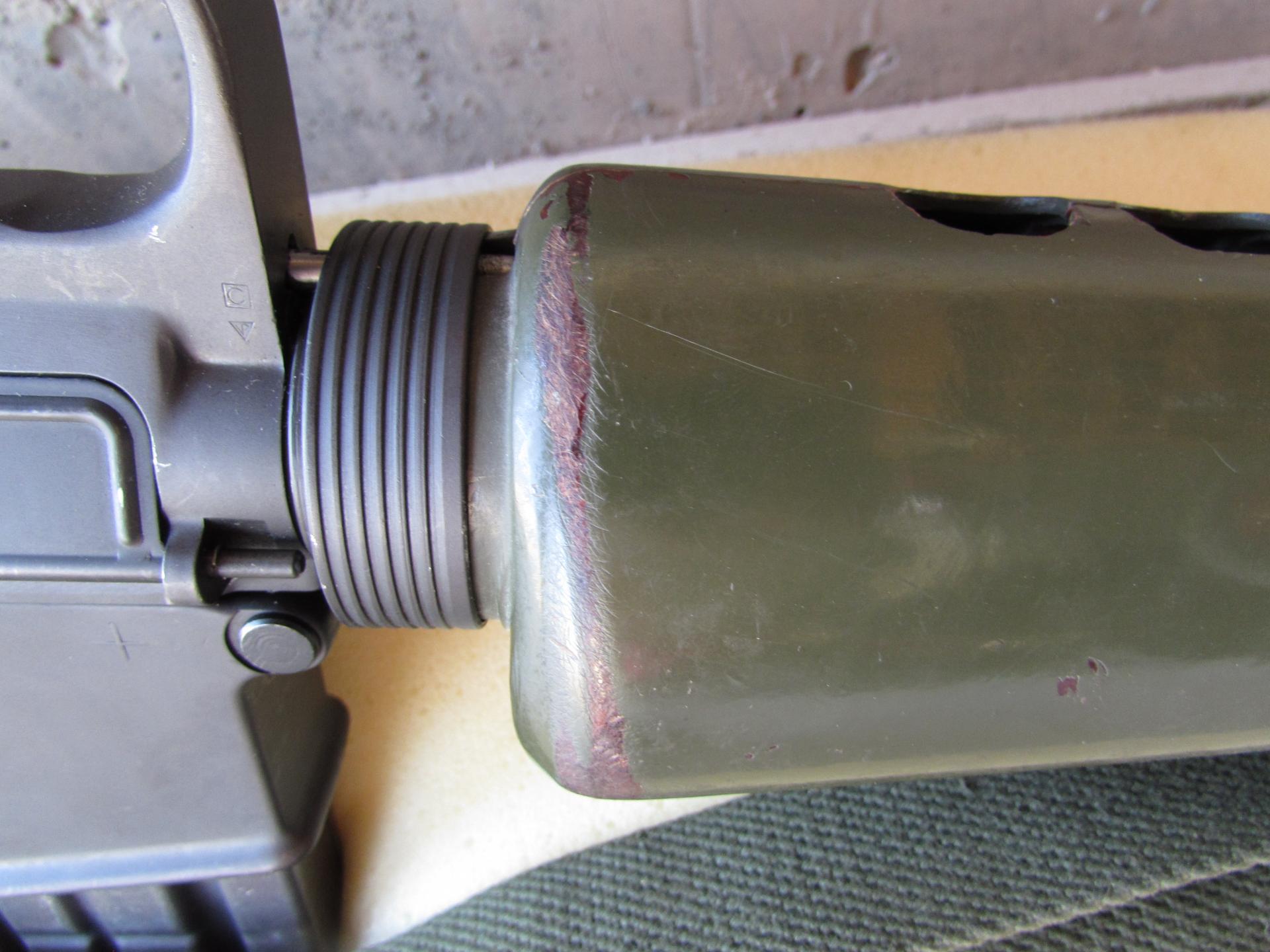 WTS C&R Colt / Armalite 601 AR15 with factory mount and Delft optic 34k ...