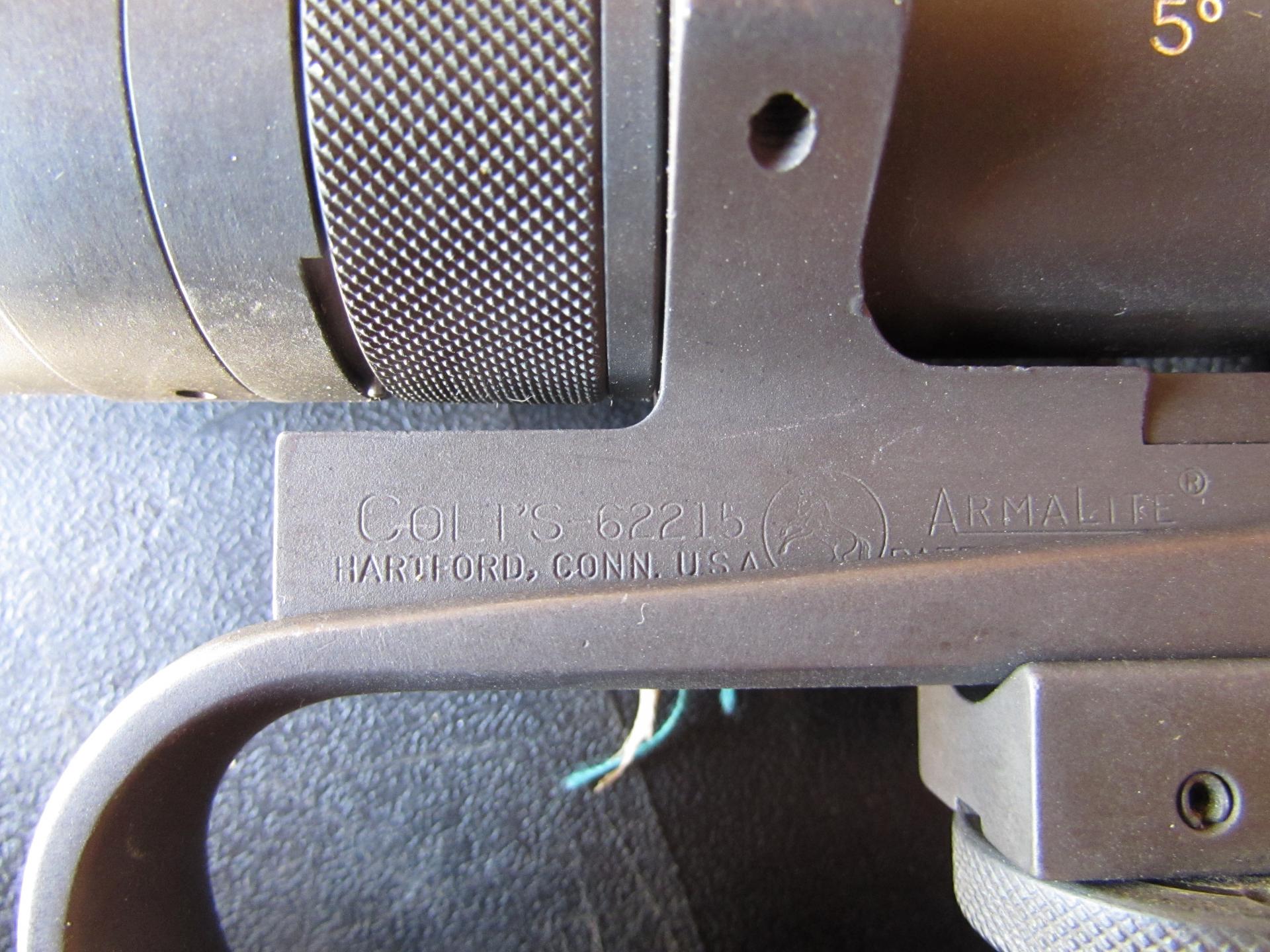 WTS C&R Colt / Armalite 601 AR15 with factory mount and Delft optic 34k ...