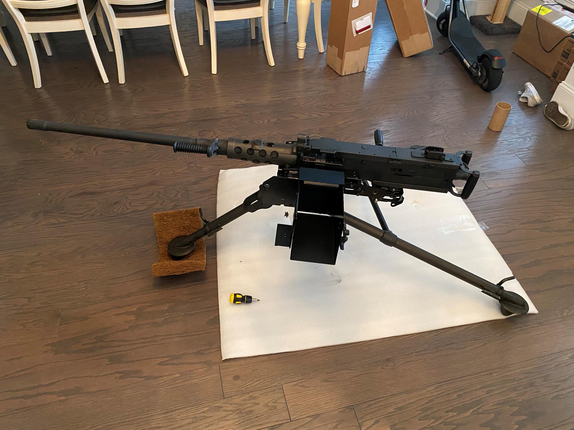 Desert Ordnance m2hb QCB with tripod - Semi-Auto Market Board ...