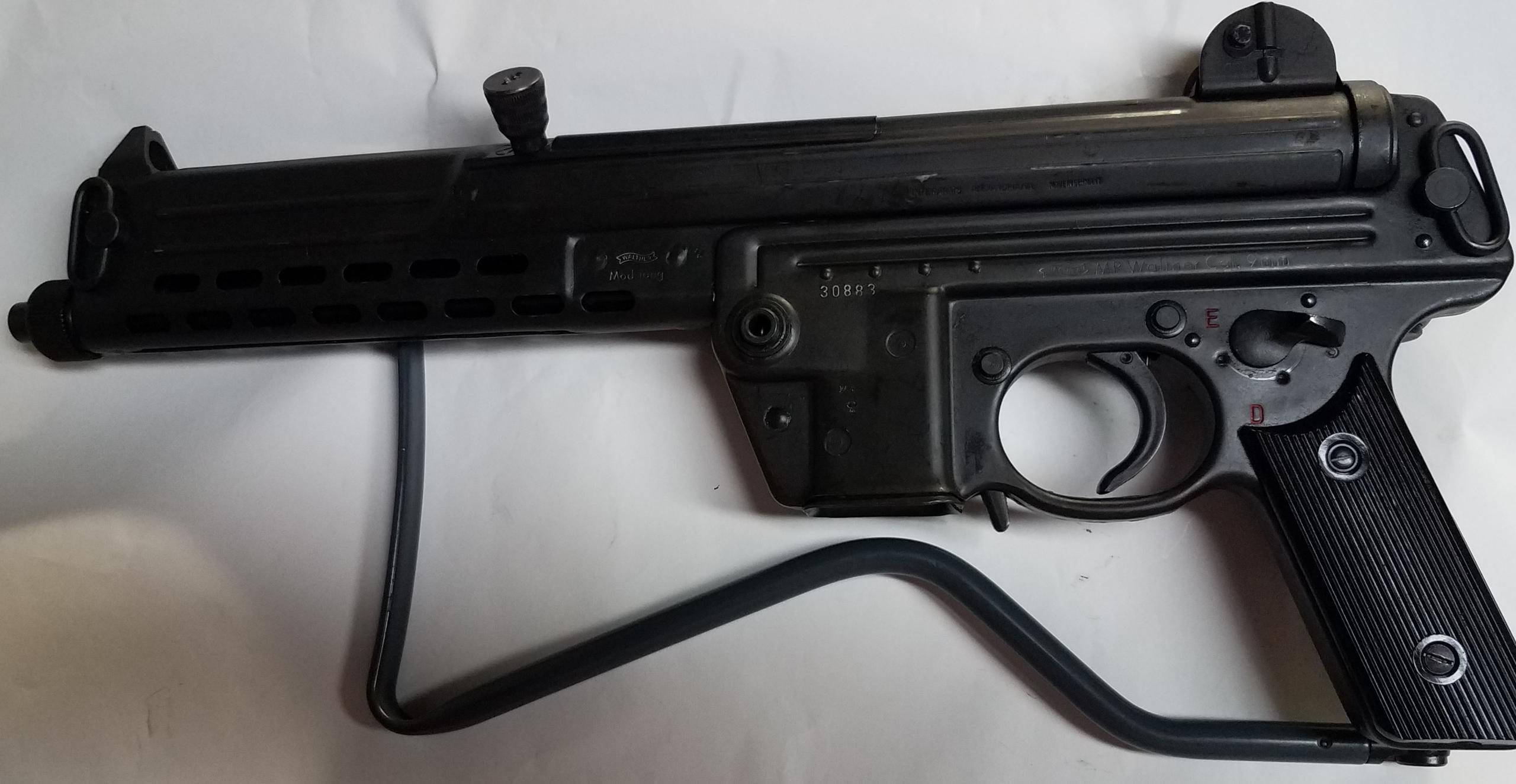 WTS, Pre 86 Walther MPL, Excellent, Dealer Sample Keeper - NFA Market ...