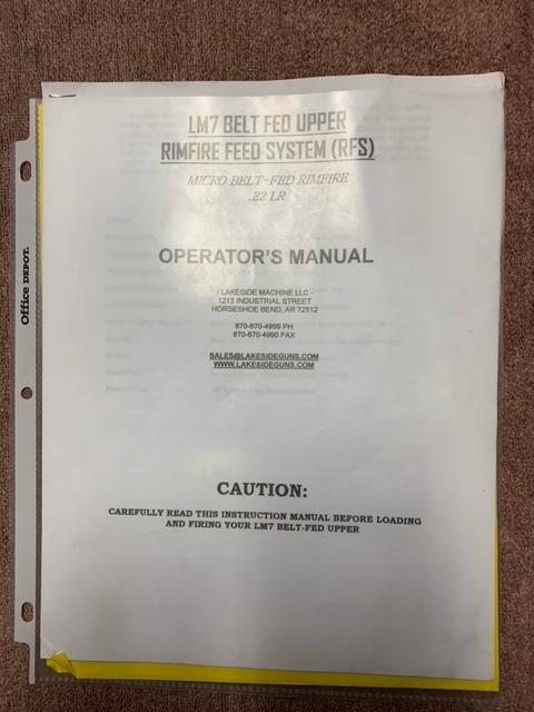 WTS: Broadhead Armory RDIAS W/ Lakeside Machine LM7 - NFA Market Board ...