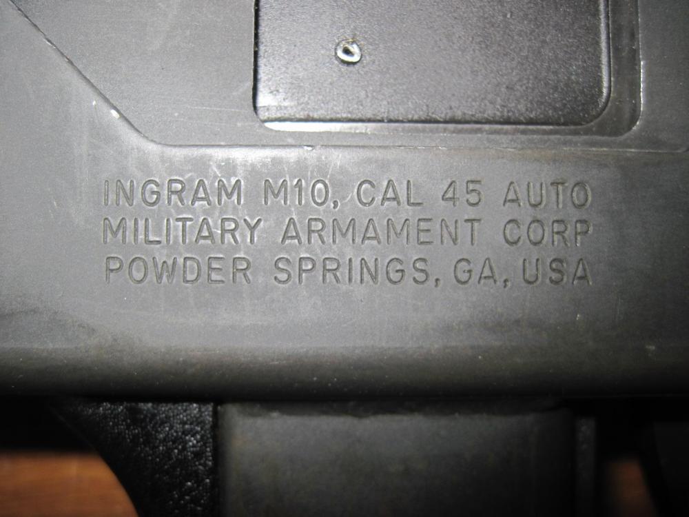 WTS: Ingram Military Armaments Corp MAC-10 45ACP - NFA Market Board - Sturmgewehr.com Forums