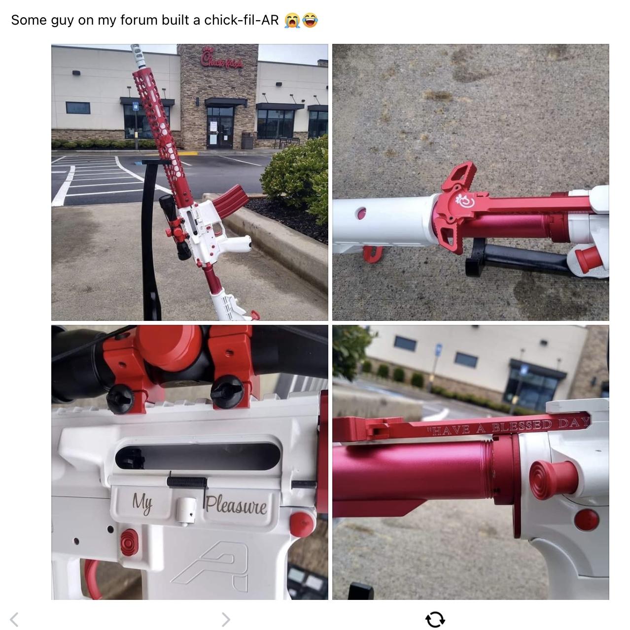 The ..... Chick-fil-A AR15 - NFA / Semi Forum - Sturmgewehr.com Forums