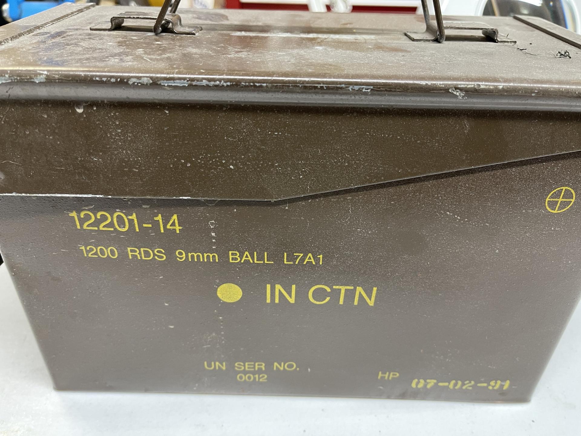 WTS: Hirtenberger L7A1 9mm +P+ sealed 1200 rd cans Free Shipping Only ...