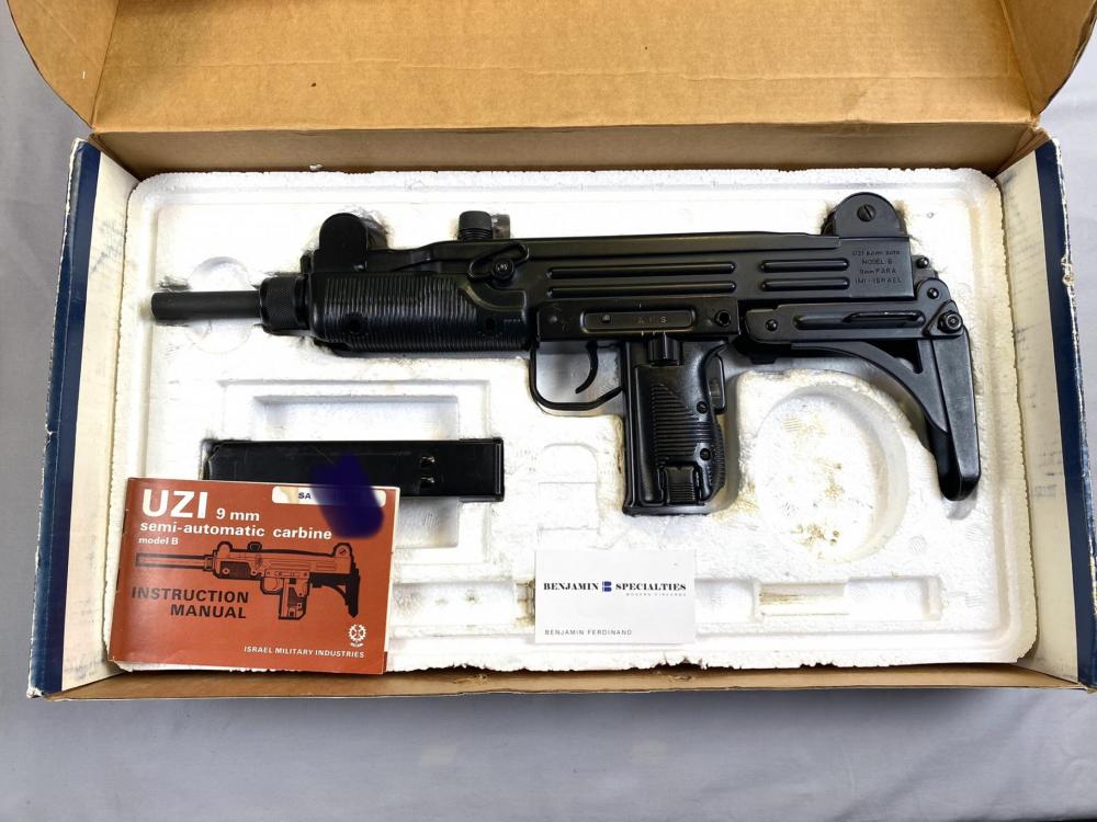 WTS Transferable IMI Uzi Model B SMG Reg. Receiver 9mm - NFA Market ...