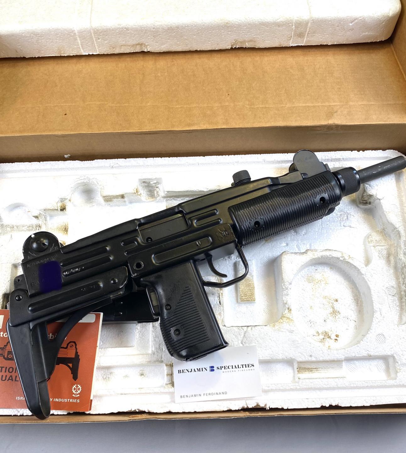WTS Transferable IMI Uzi Model B SMG Reg. Receiver 9mm - NFA Market ...