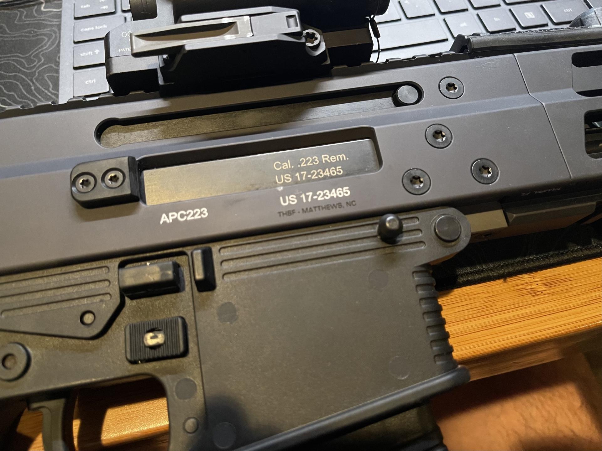 WTS: B&T APC223 SBR - NFA Market Board - Sturmgewehr.com Forums