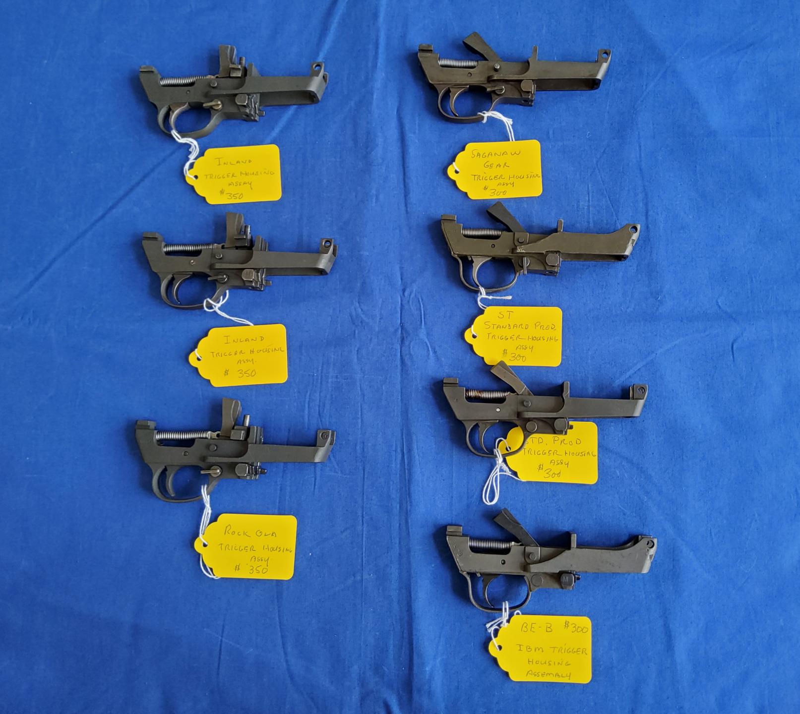 WTS M1 and M2 Carbine trigger housing assemblies - Parts and ...