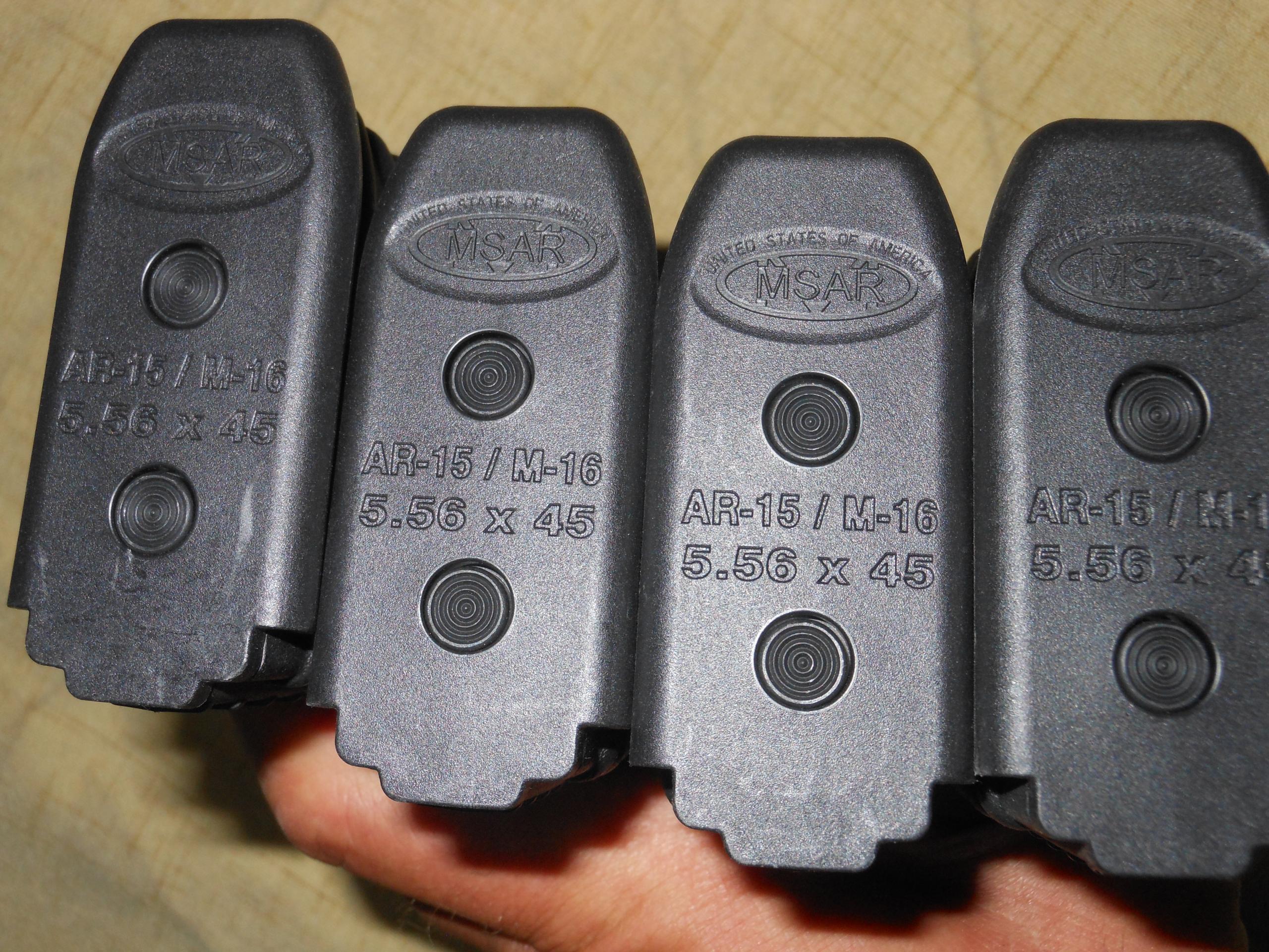 AR15 30 round mags MSAR E4 Desert tan $7ea - Parts and Accessories ...