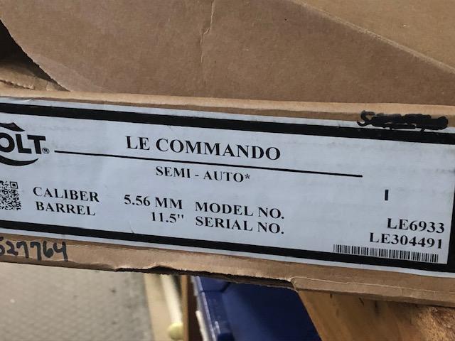 WTS: New - COLT model "M4 Commando" LE 6933, SBR, Form 3 - NFA Market ...
