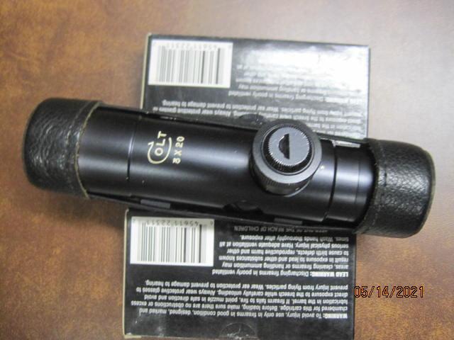 Orig. COLT 3x20 Scope, no box,,$300 shipped - Collectors Market Board ...