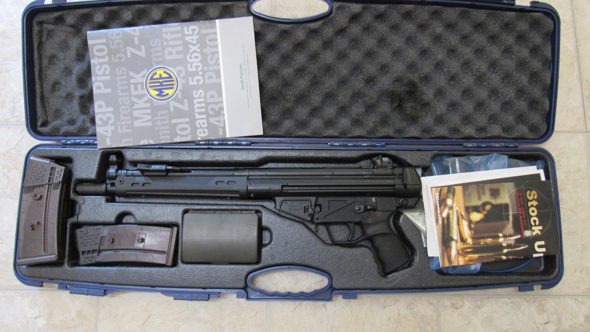 WTS Zenith MKE Z43P .223 pistol, Price drop - Semi-Auto Market Board ...