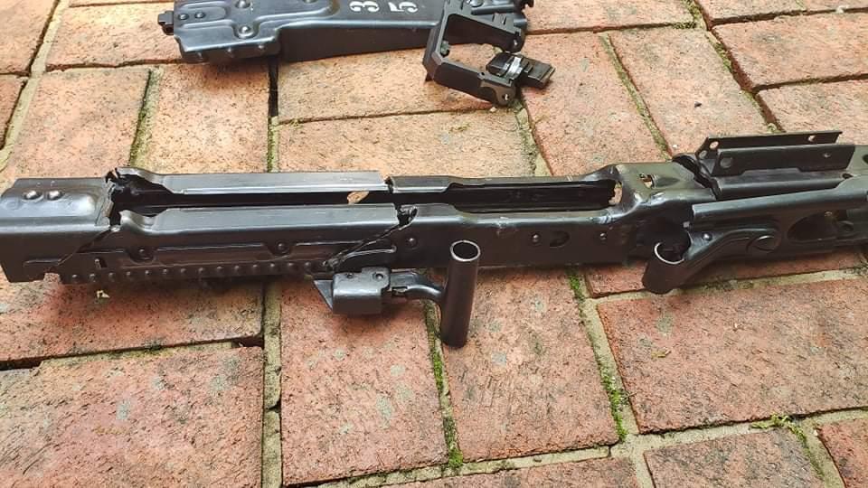 MG42 WW2 Receiver all demilled pieces bpr 7.62/8mm - Parts and ...