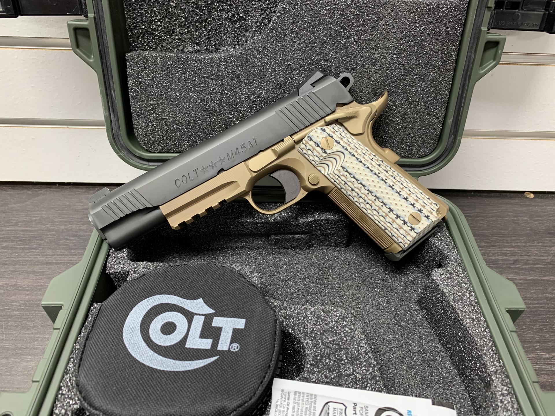 Price Drop! FS: Colt M45A1 CQB Rare 2 Tone! NIB! Marine! - Semi-Auto ...