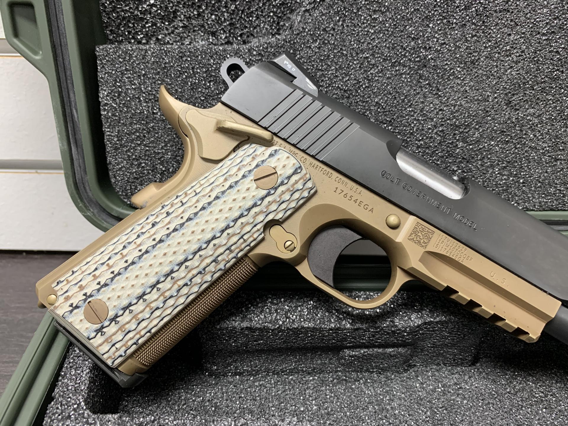 Price Drop! FS: Colt M45A1 CQB Rare 2 Tone! NIB! Marine! - Semi-Auto ...