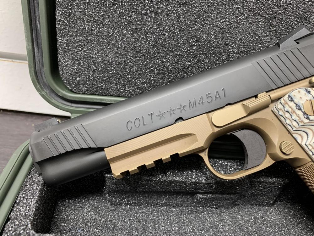 Price Drop! FS: Colt M45A1 CQB Rare 2 Tone! NIB! Marine! - Semi-Auto ...