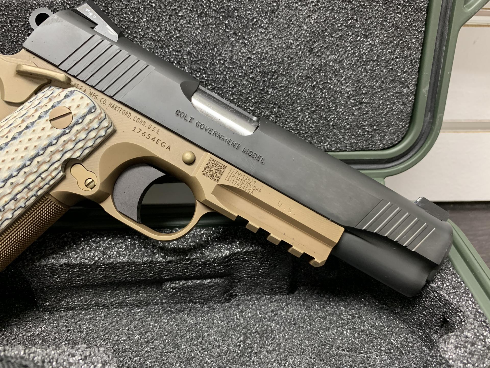 Price Drop! FS: Colt M45A1 CQB Rare 2 Tone! NIB! Marine! - Semi-Auto ...