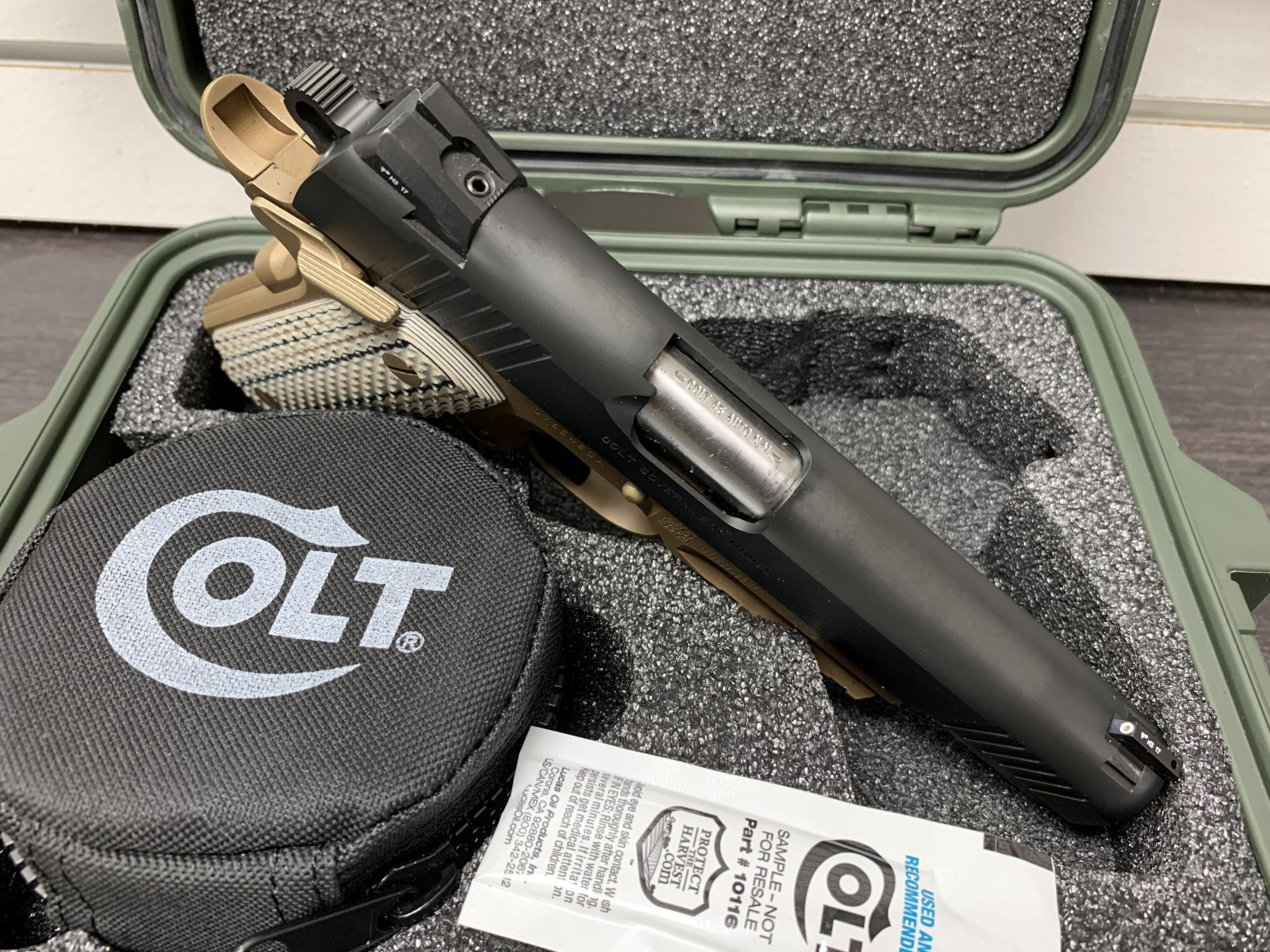 Price Drop! FS: Colt M45A1 CQB Rare 2 Tone! NIB! Marine! - Semi-Auto ...