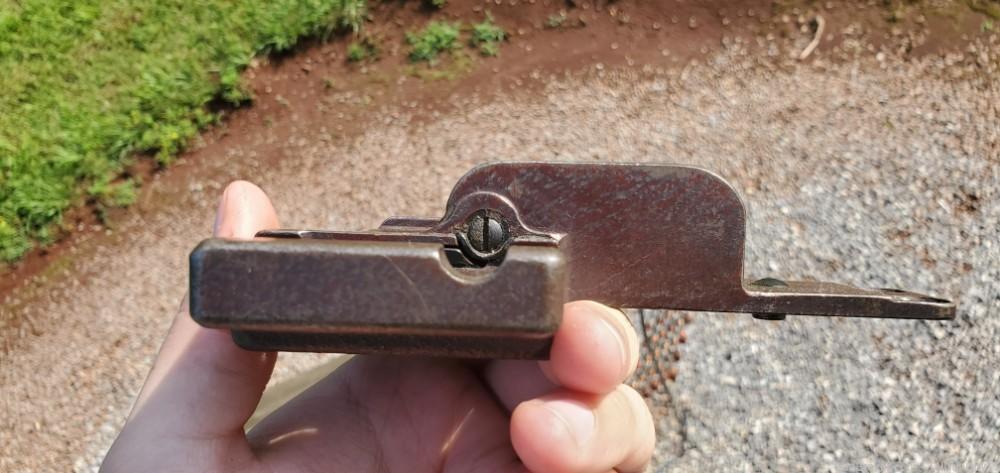 Early Browning M2HB rear sight with scope dovetail - Parts and ...