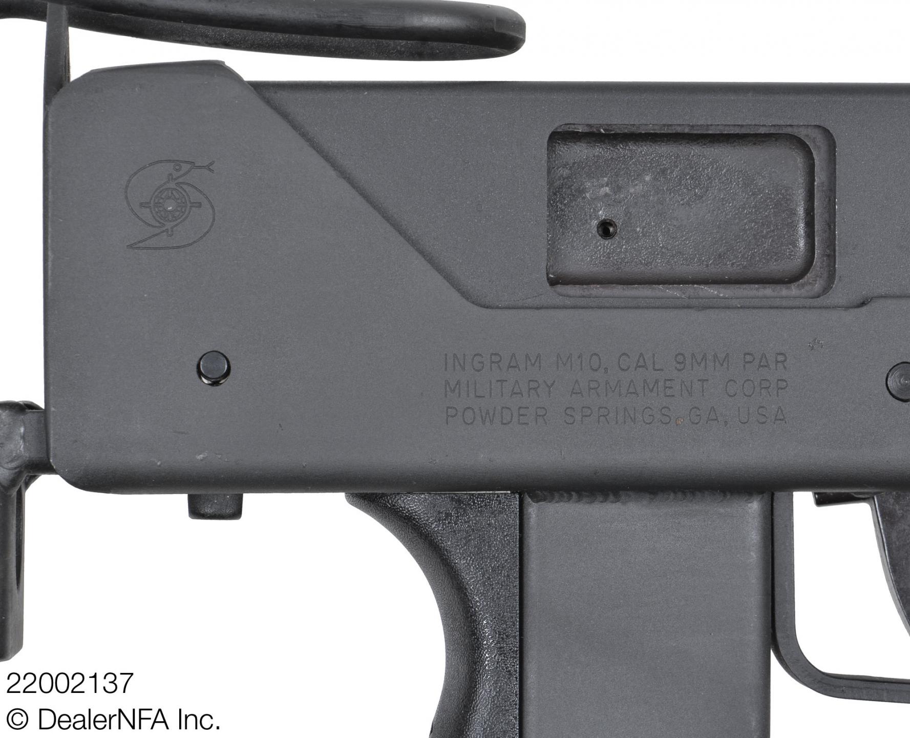 M10, 9mm, Military Armament Corporation with Walther Mag - NFA Market ...