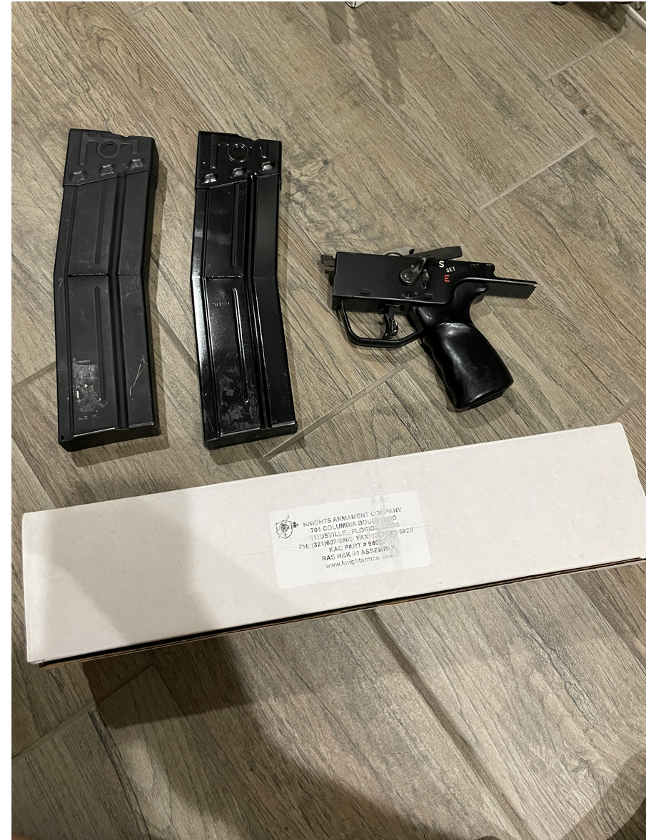 HK91 Williams set trigger group, HK91 KAC RAS - Parts and Accessories ...