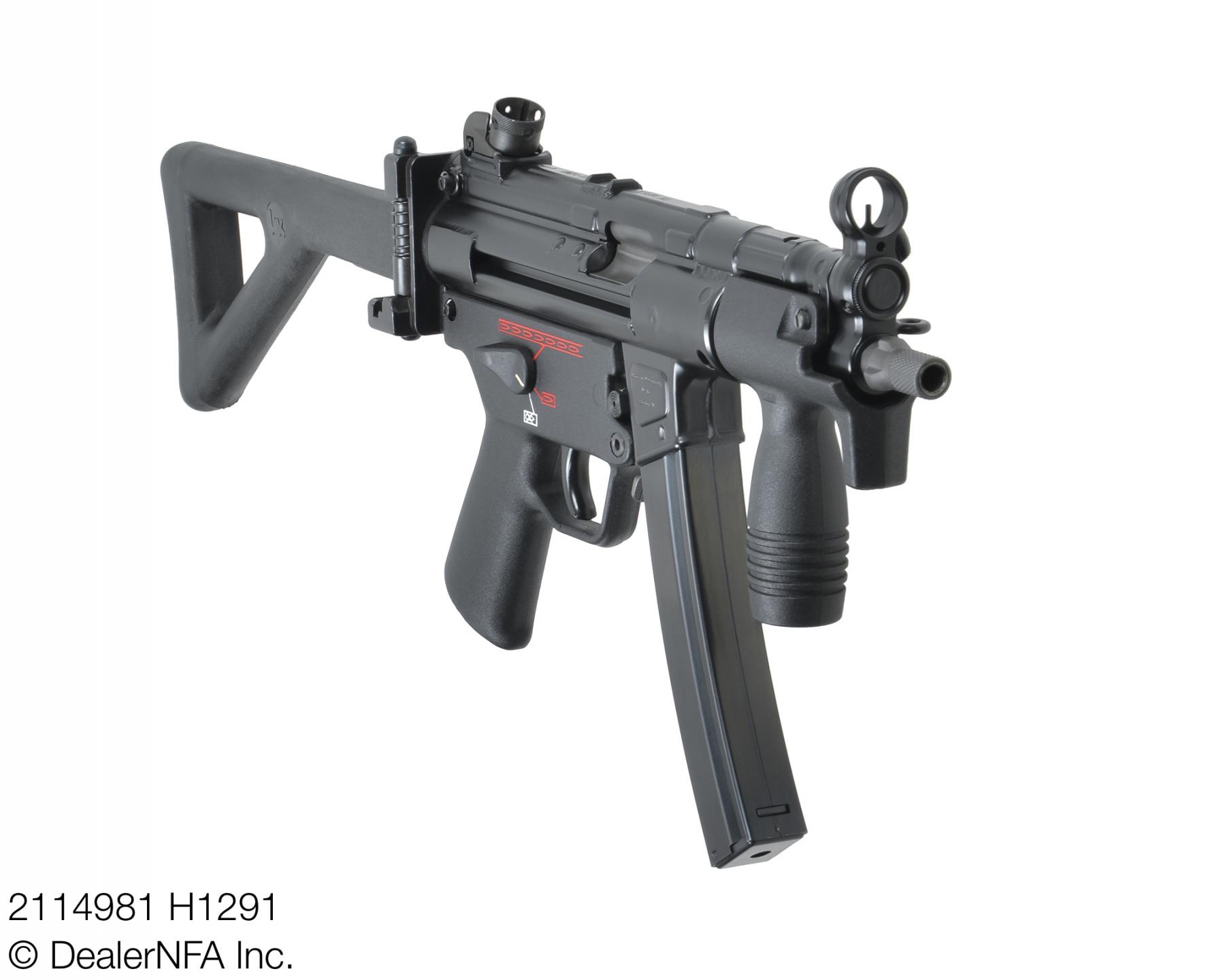 HK MP5K-PDW, Registered Fleming Sear/Dyer, Navy Lower, Excellent - NFA ...