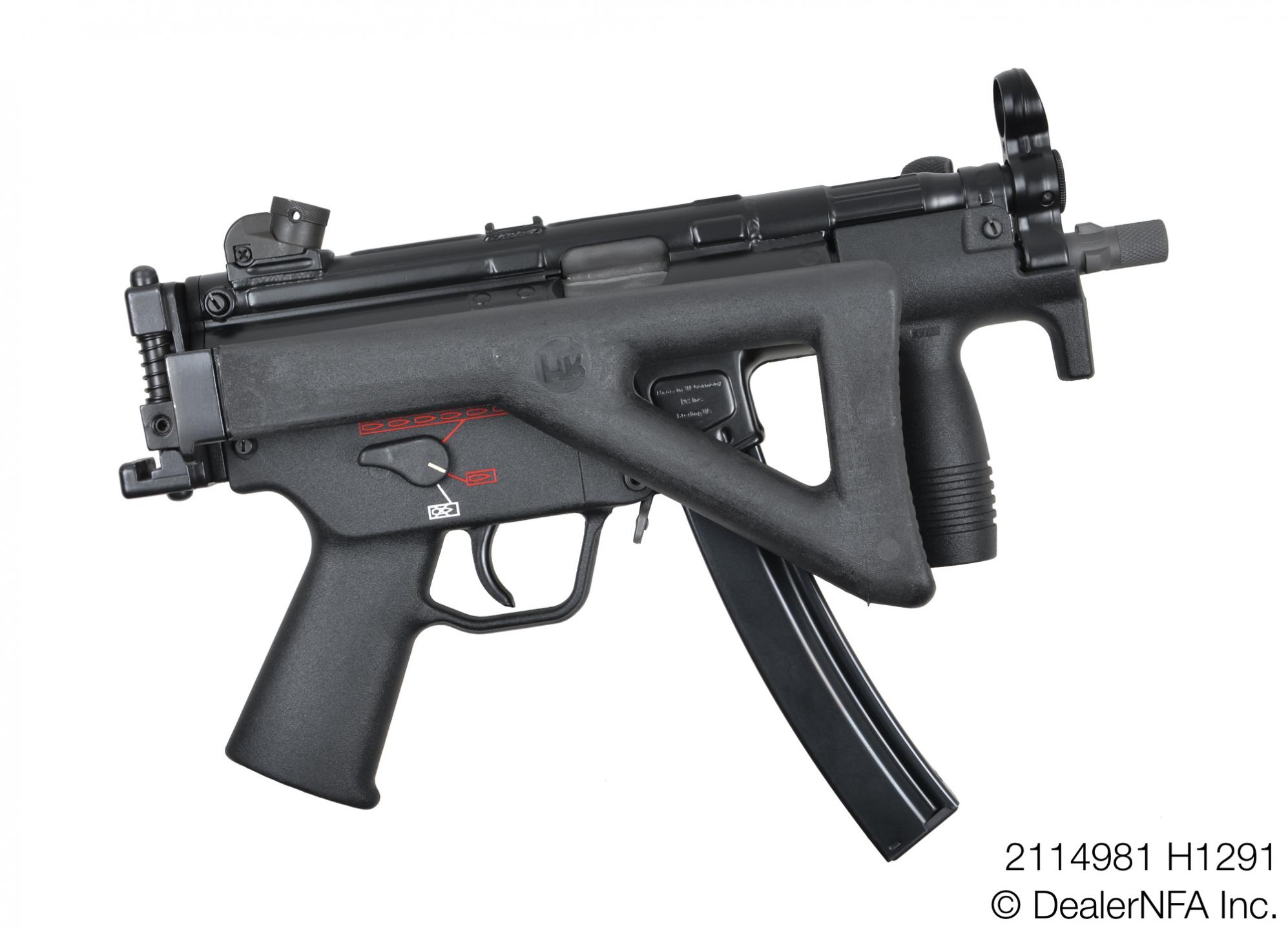 HK MP5K-PDW, Registered Fleming Sear/Dyer, Navy Lower, Excellent - NFA ...