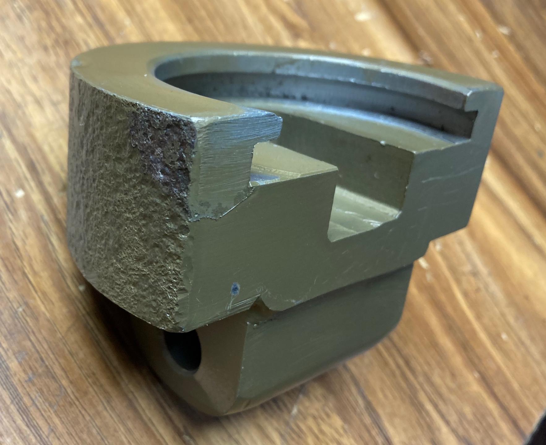 WTS: German Maxim 08 Spade Grips and German 08/15 Mounting Adapter ...