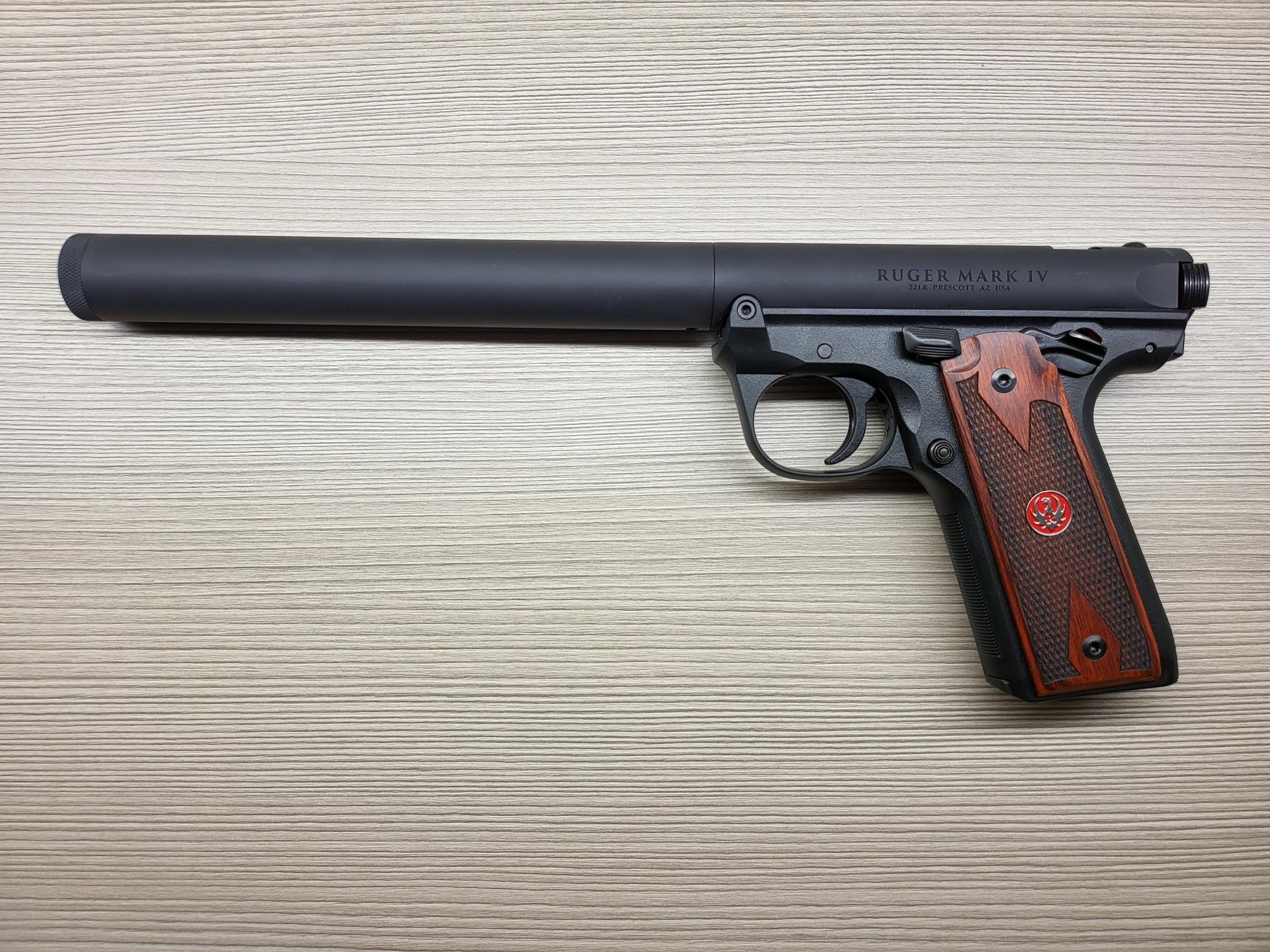 Maxim Defense Ruger MKIV-SD Integral Suppressed .22 Pistol - NFA Market ...