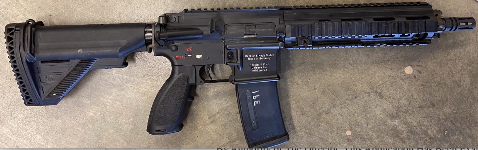WTS: HK 416D 10.4" barrel Post Sample Machine Gun - LE Letter Required ...