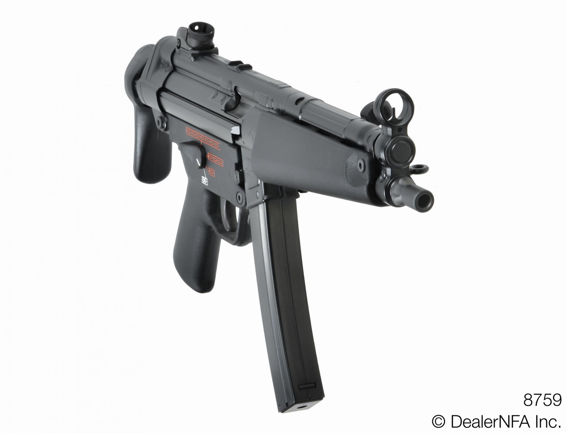 HK MP5A3, Billistics/Dyer, Registered Receiver, Double Push Pin with ...