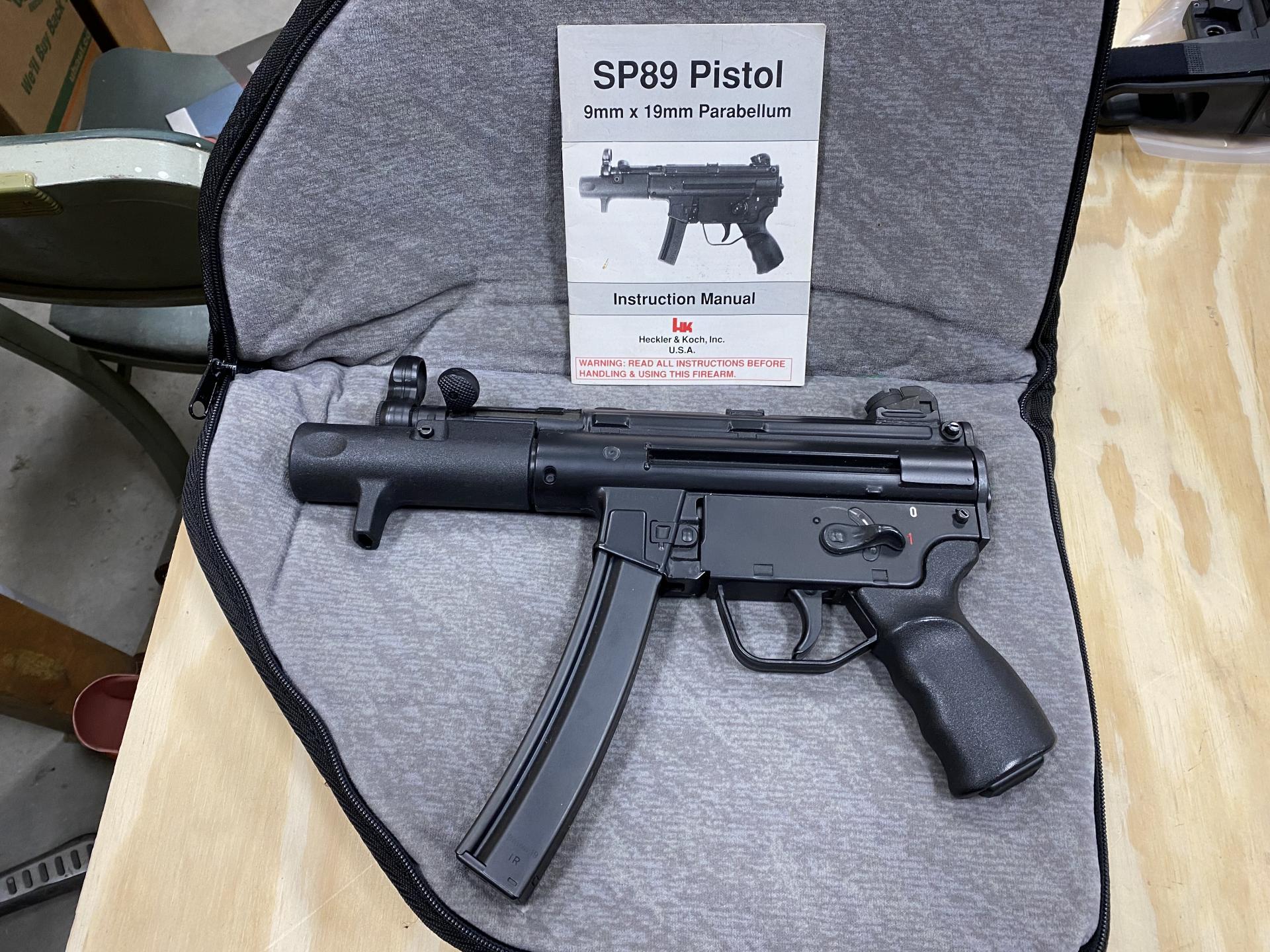 WTS: HK SP89, 9mm, Minty Condition - Semi-Auto Market Board ...