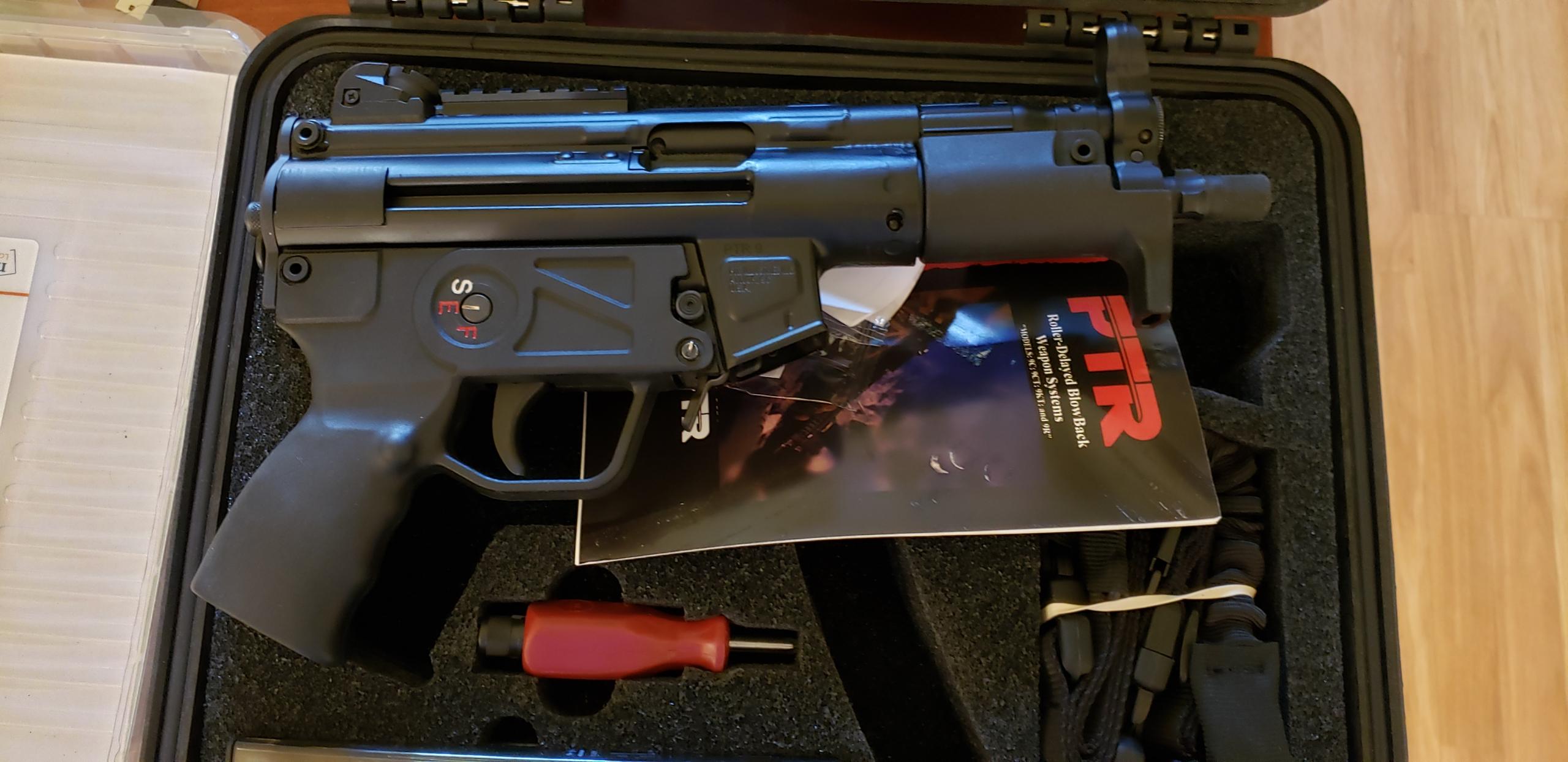 WTS PTR MP5K 9mm w/uprades, Polish AK-74 5.45X39 - Semi-Auto Market ...