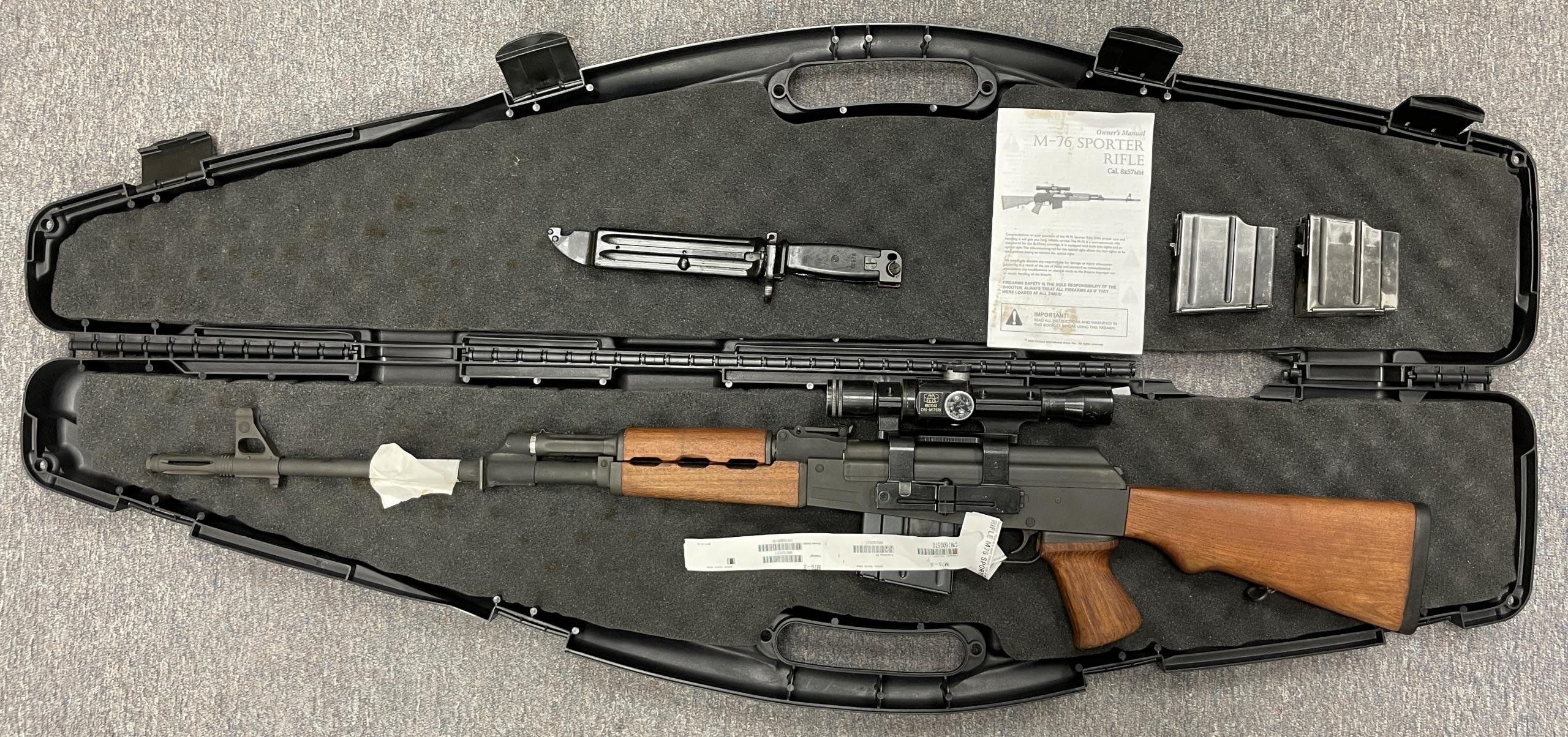 WTS Yugo M76 8mm sniper rifle - Semi-Auto Market Board - Sturmgewehr ...