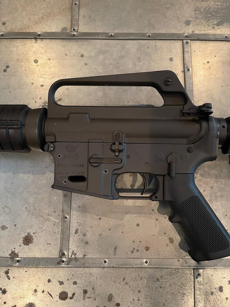 WTS:Rare Colt Green Label 9mm Carbine excellent condition no sear block ...