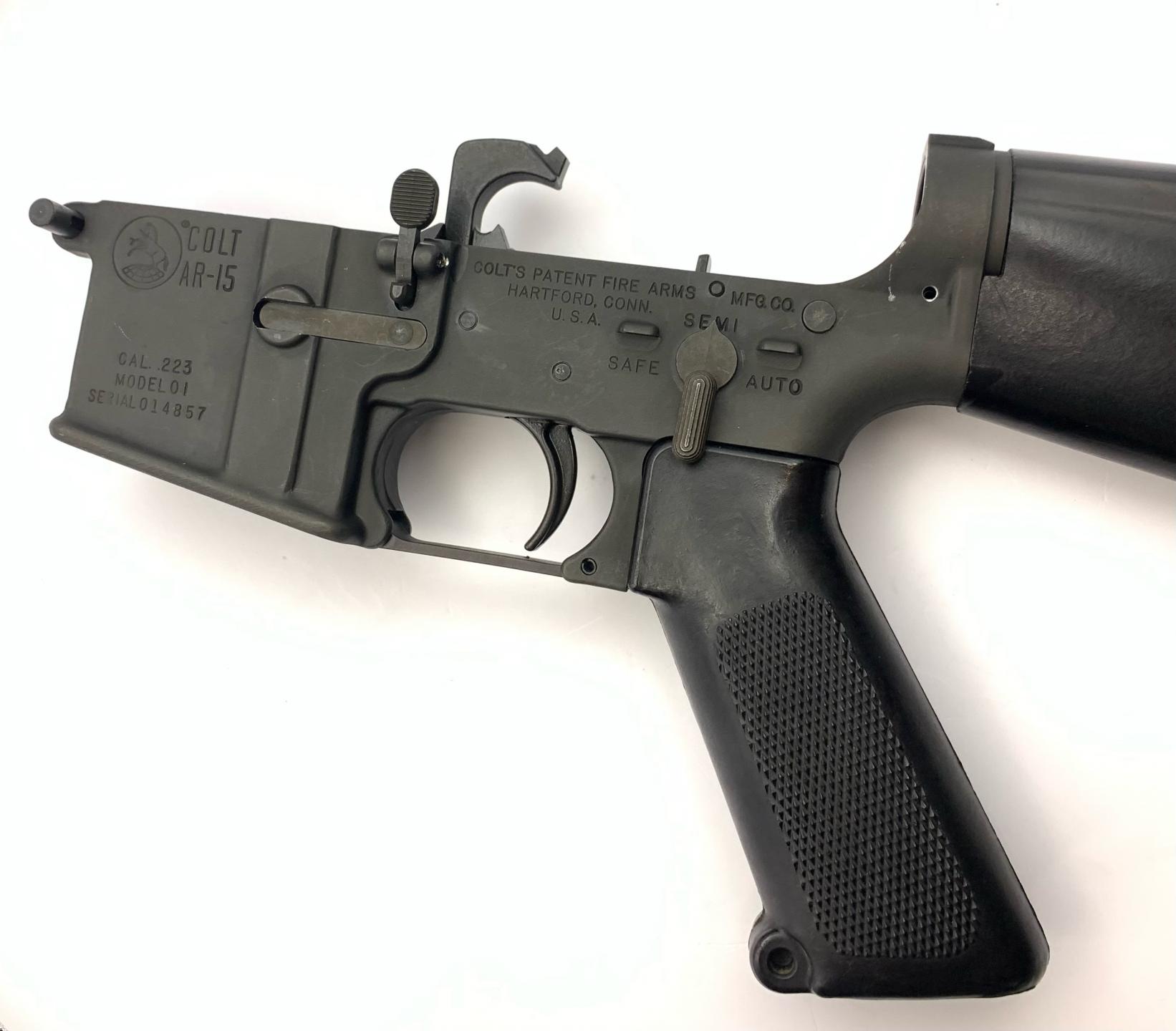 WTS: C&R COLT MODEL 01 W/ UNDER BARREL SHOTGUN SOLD - NFA Market Board ...