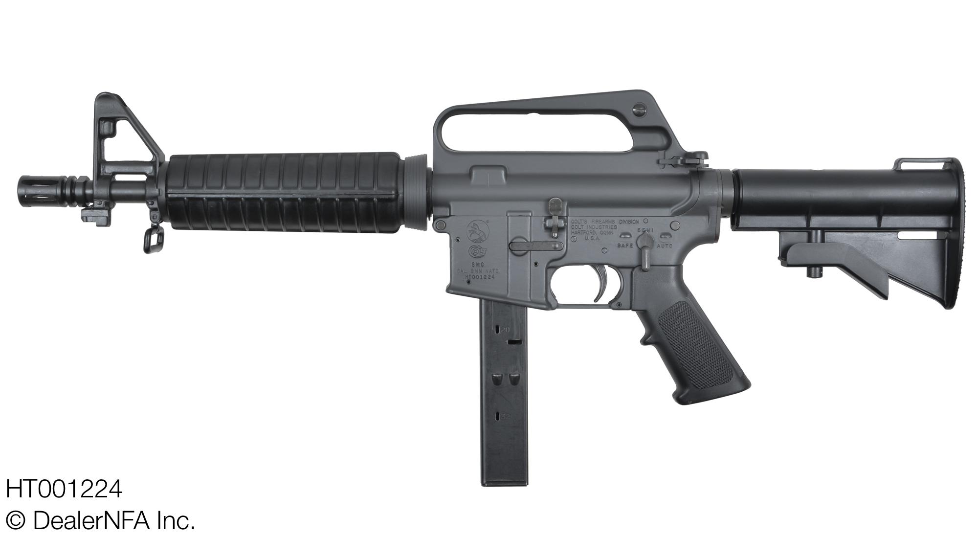 Rare, Colt, SMG Model 635, 9mm, Excellent - NFA Market Board ...